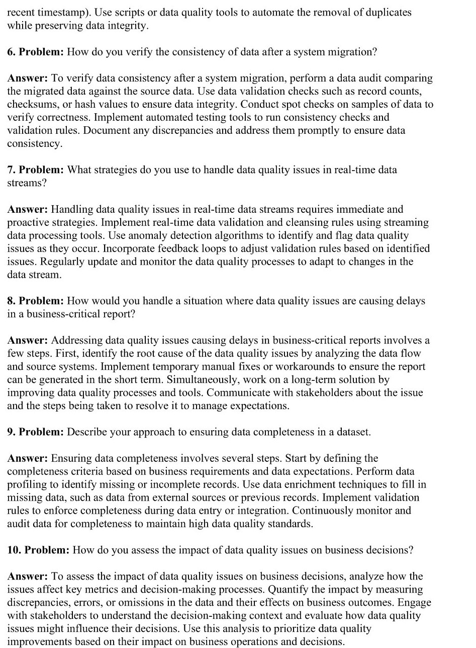 6 Pdfs Containing All Types Of Most Asked Interview Qanda Scenario Based Technical Based