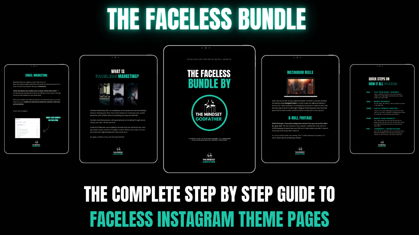 THE FACELESS BUNDLE (PLR)