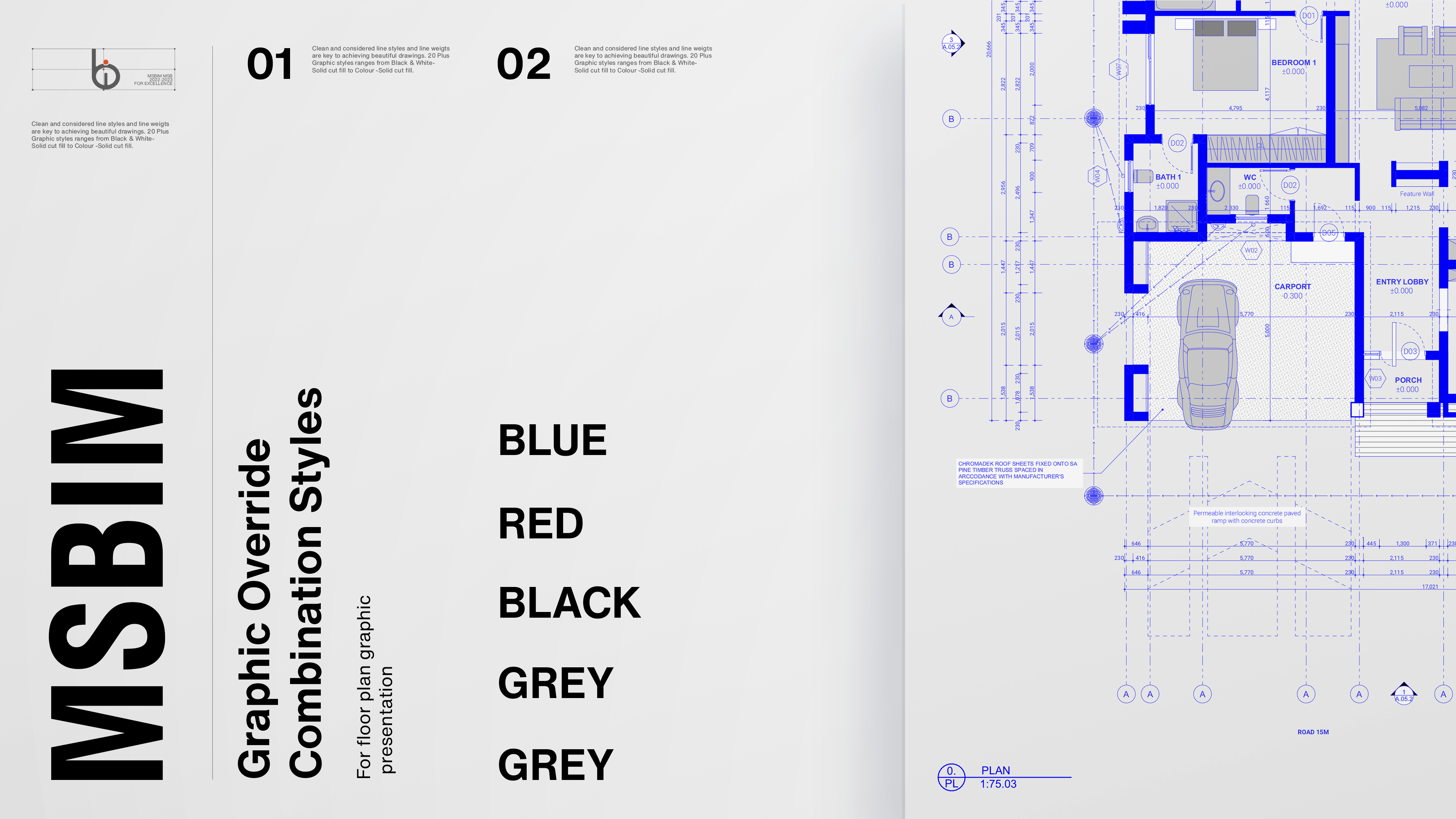 Introducing Archicad Floor Plan Graphic Pack Presets – The Ultimate ...