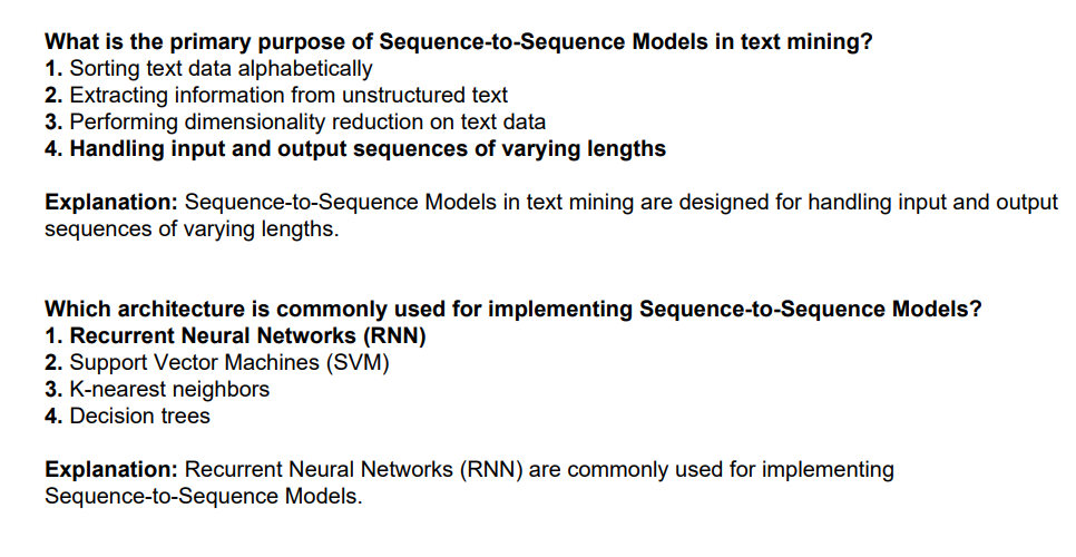 Comprehensive MCQ Handbook: Text Mining Essentials
