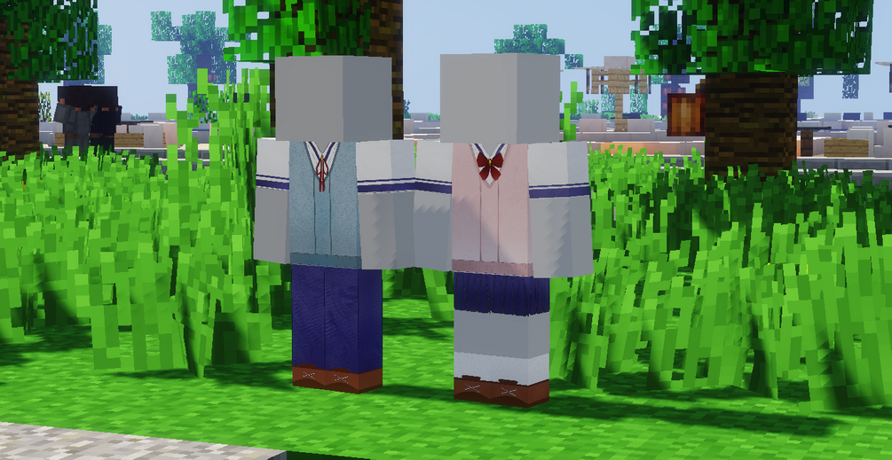 HD Minecraft [Version01] Altair Uniform - Male & Female