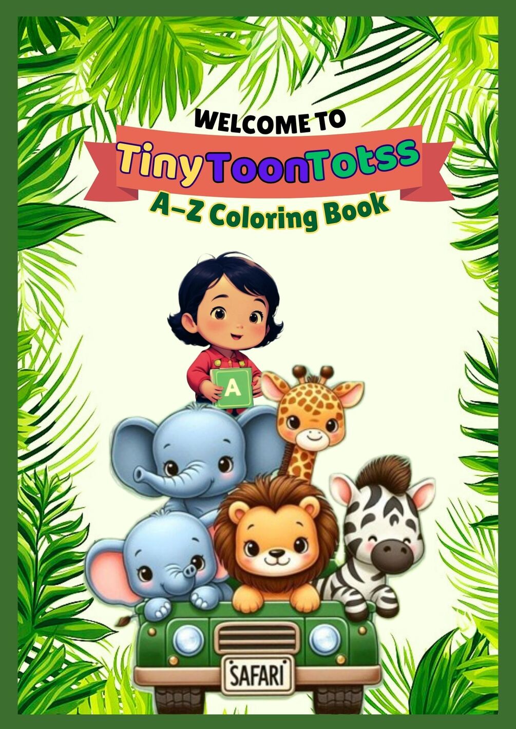 A–Z Coloring Adventure Book