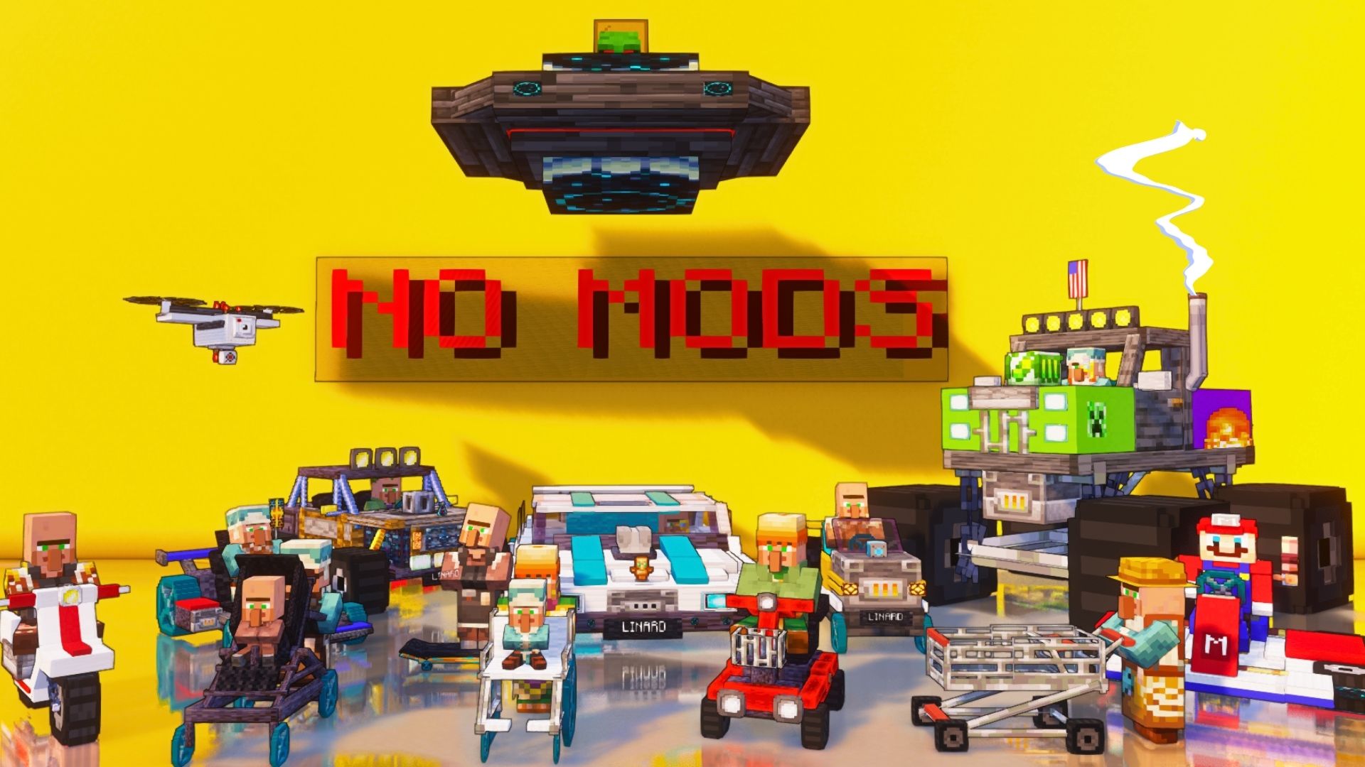 15 MINECRAFT Display Entity Vehicles - Linard