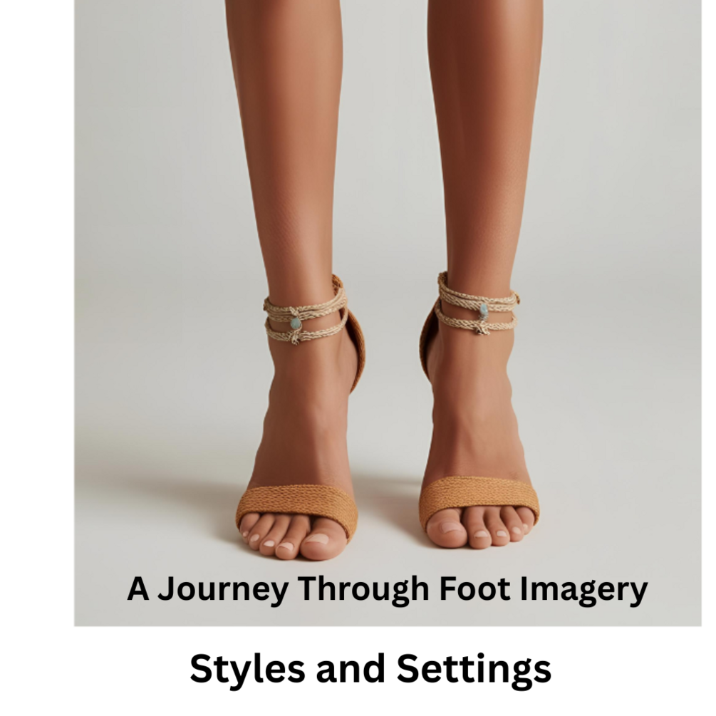 A Journey Through Foot Imagery: Styles and Settings