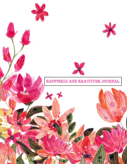 Beautiful Happiness and Gratitude Journal (Printable - 16 pgs)