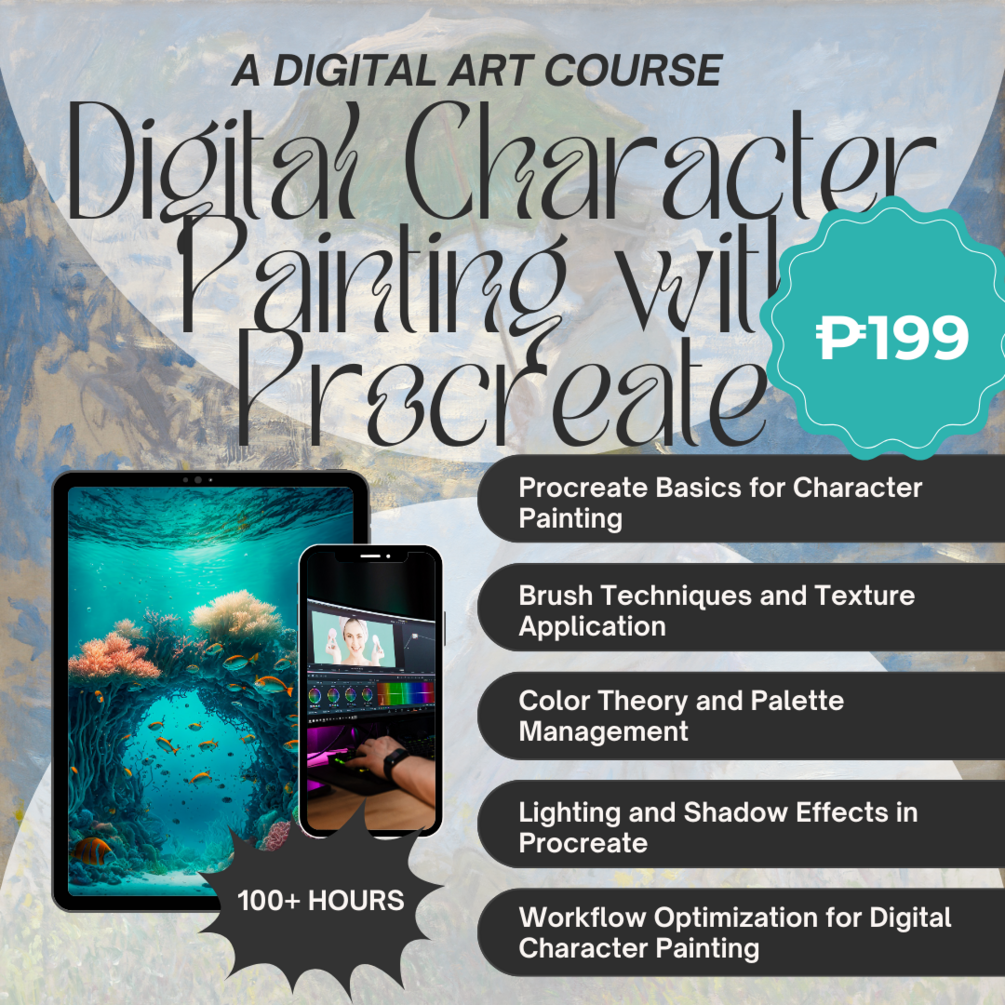 Digital Art Course - Digital Character Painting with Procreate