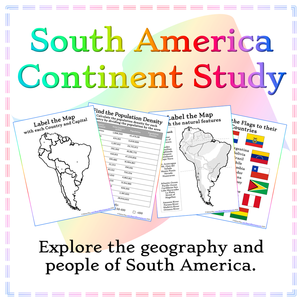 South America Continent Study