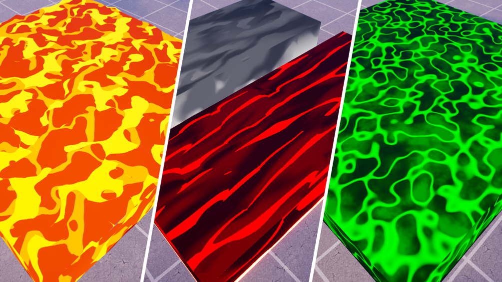 Stylized Liquid Material - Fully Customizable (UEFN)