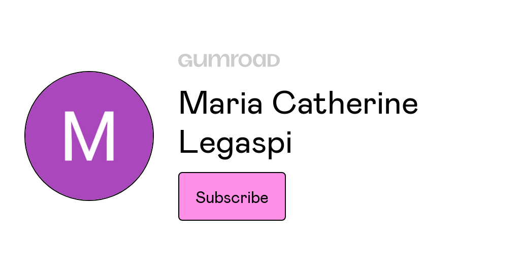 Maria Catherine Legaspi