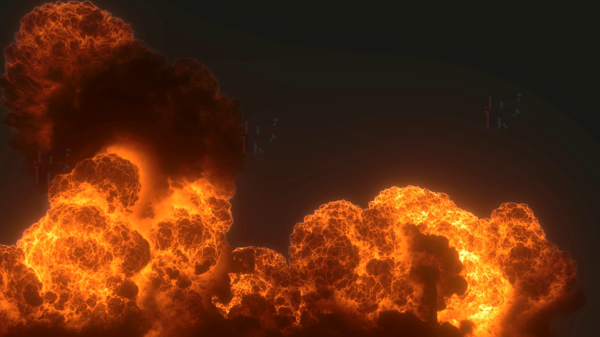 Houdini Airport Explosion Pyro File hip Karma XPU rendering