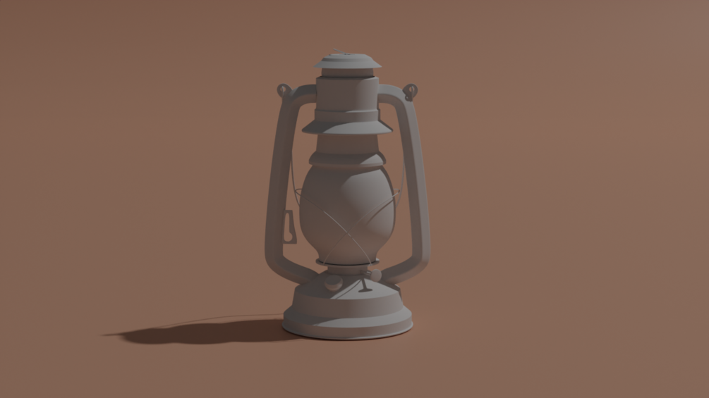 Oil Lamp Model