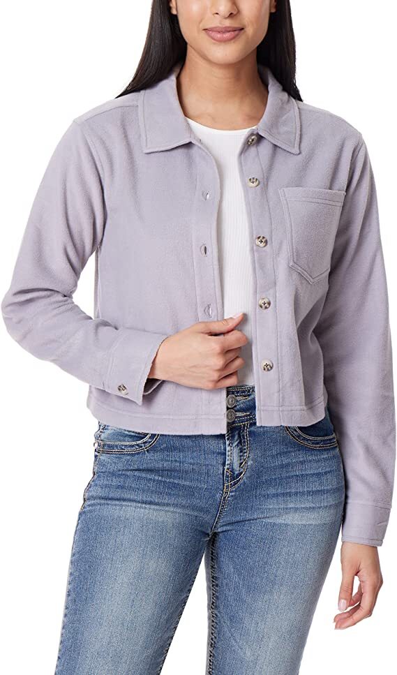 WallFlower Women's Chloe Polar Cozy Fleece Boyfriend Spring, Summer and ...