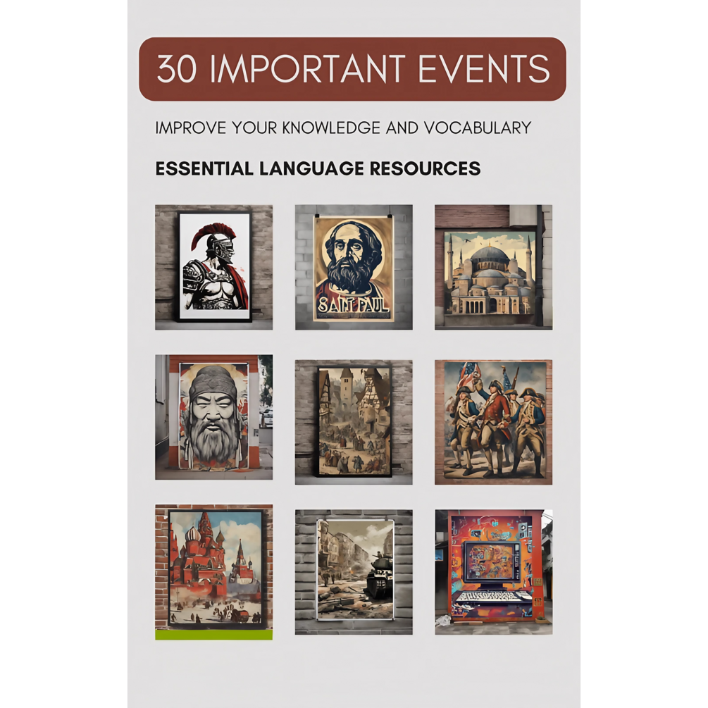 30 Important Events – History and vocabulary lessons for ESL students ...