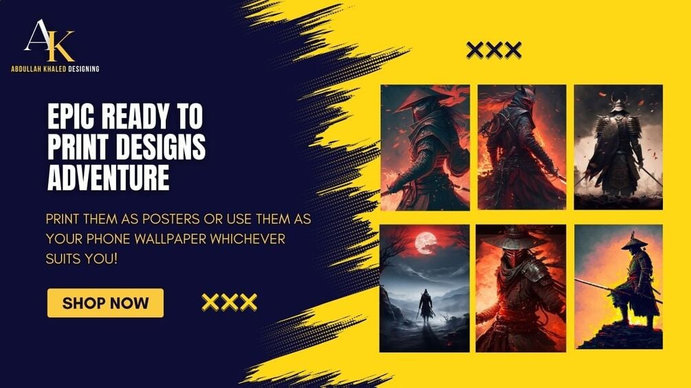 Epic Posters Design Bundle