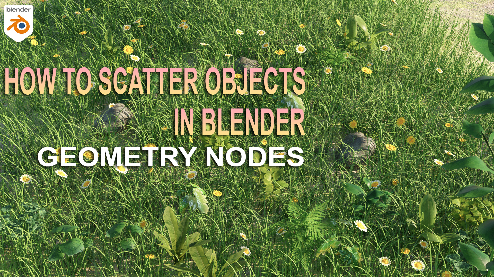Natural Set - updated! New Models+Geo Nodes tutorial - Chuck_CG