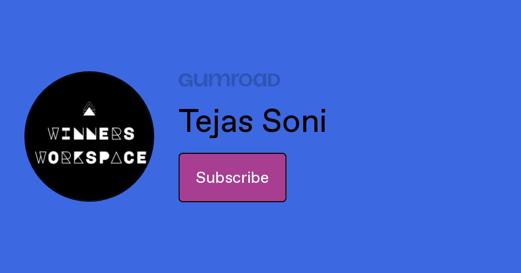 Tejas Soni