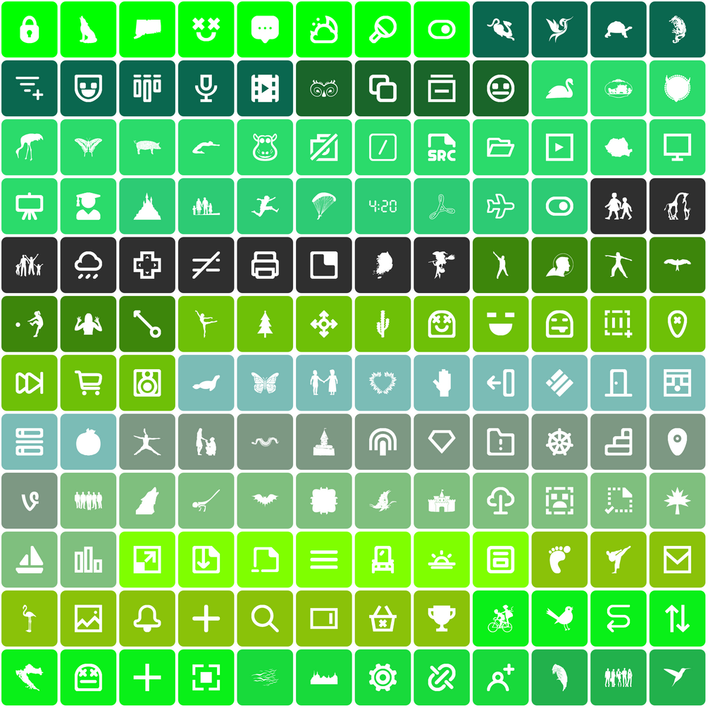 Free Green Icon Packs Icons Bundle