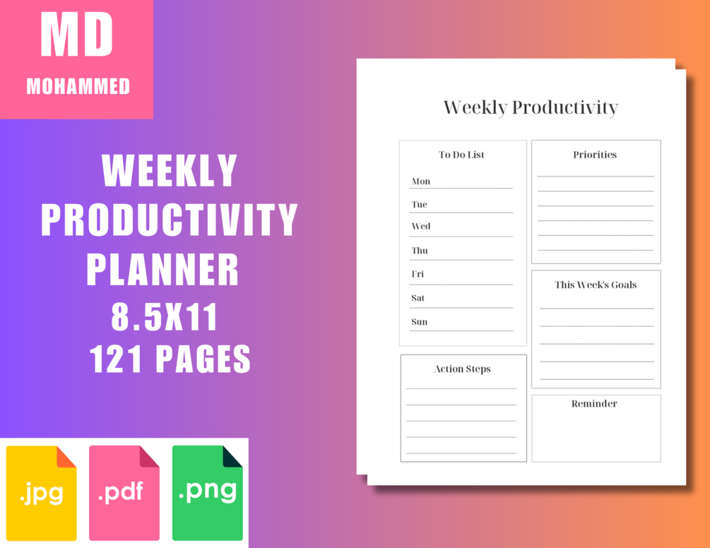 Weekly Productivity Planner