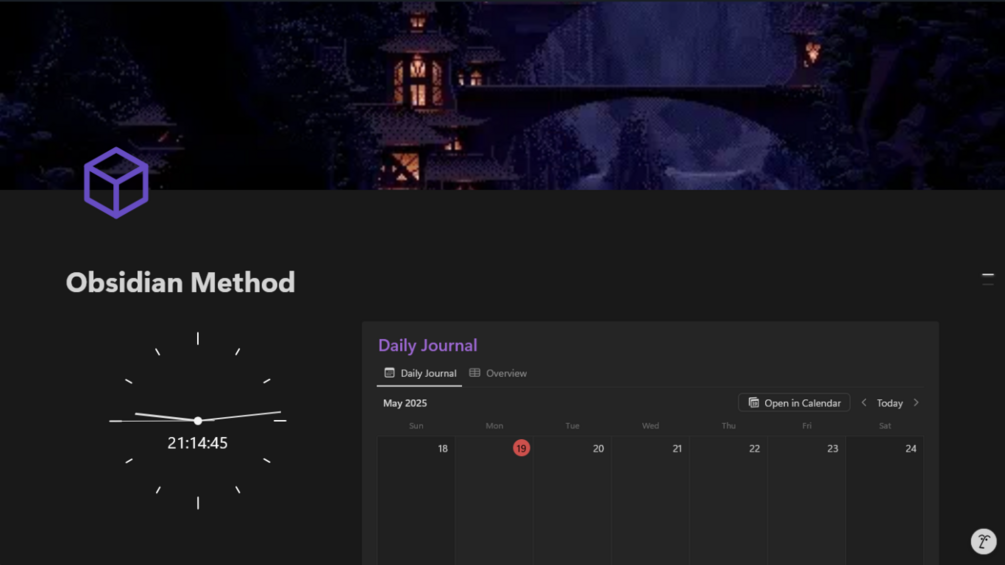 Obsidian Method – Master Discipline, Reclaim Your Mind