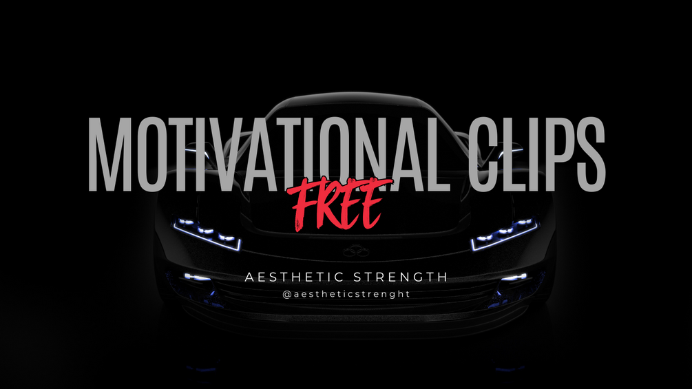Free Motivational Clips || Aesthetic Strength