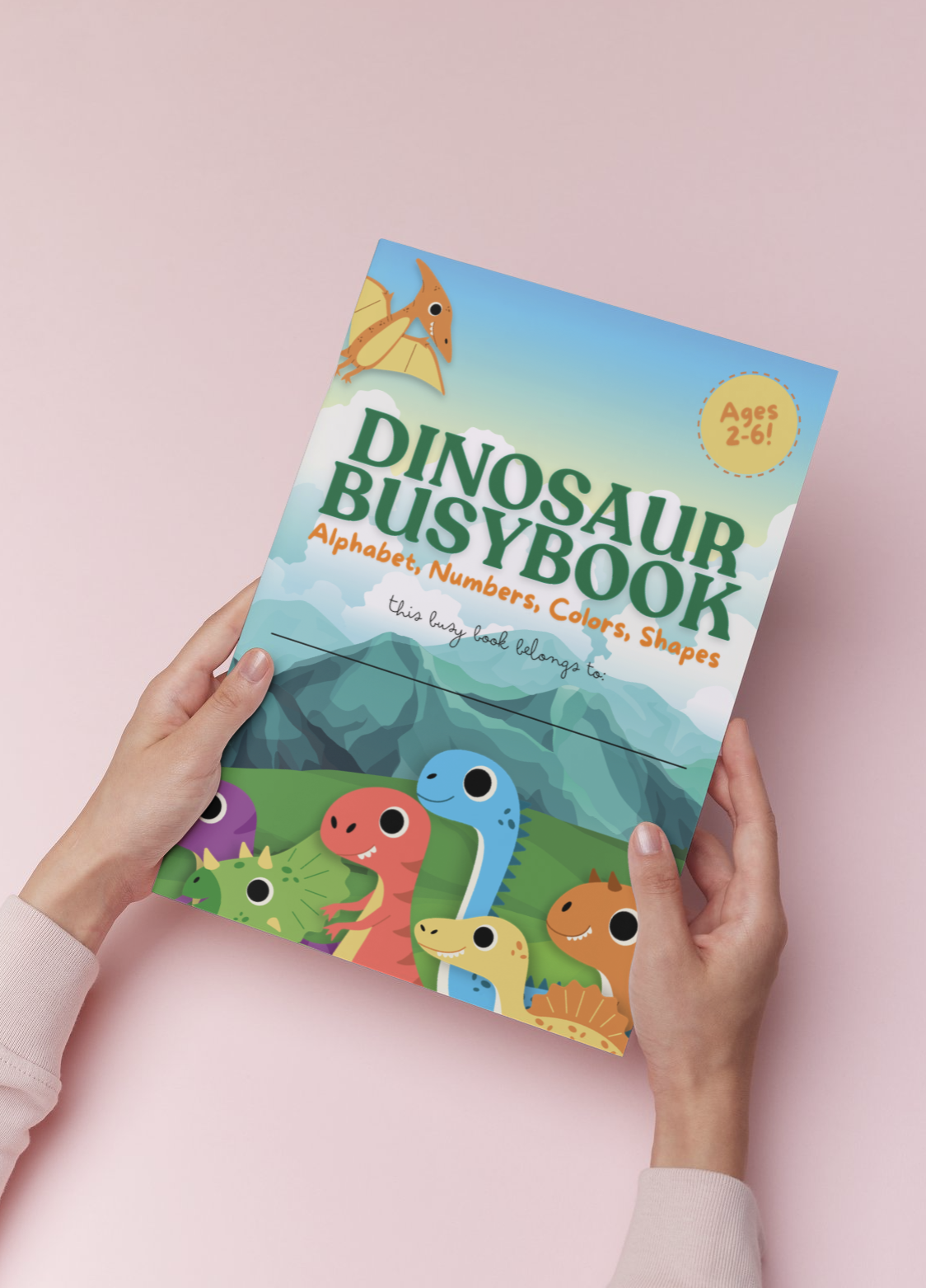 Dinosaur Adventure Kids Activity / Busy Book