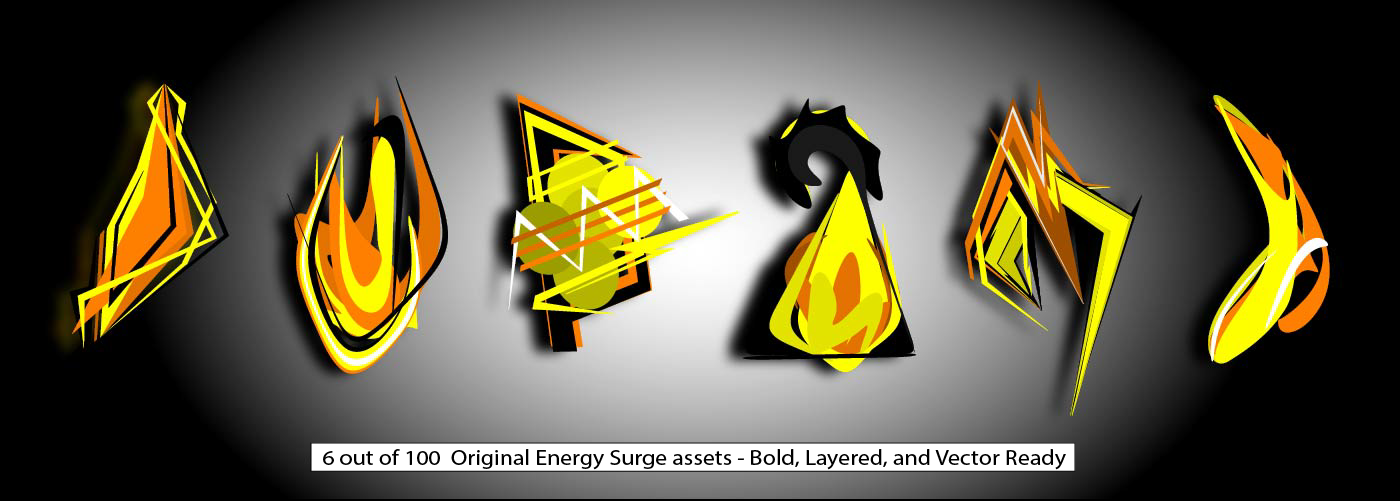 Energy Surge Asset Pack By SHELZ