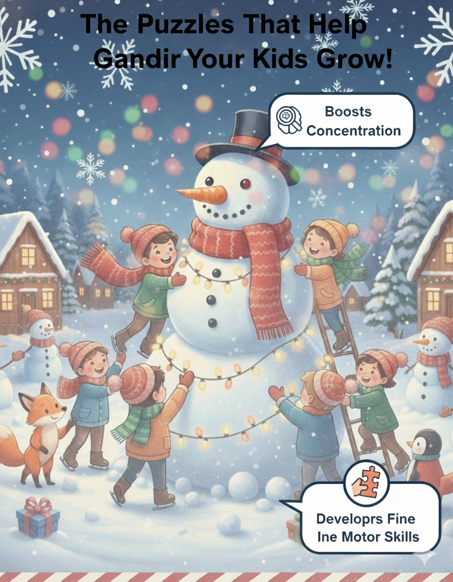 Christmas printable puzzles for kids, holiday activity pack PDF ...