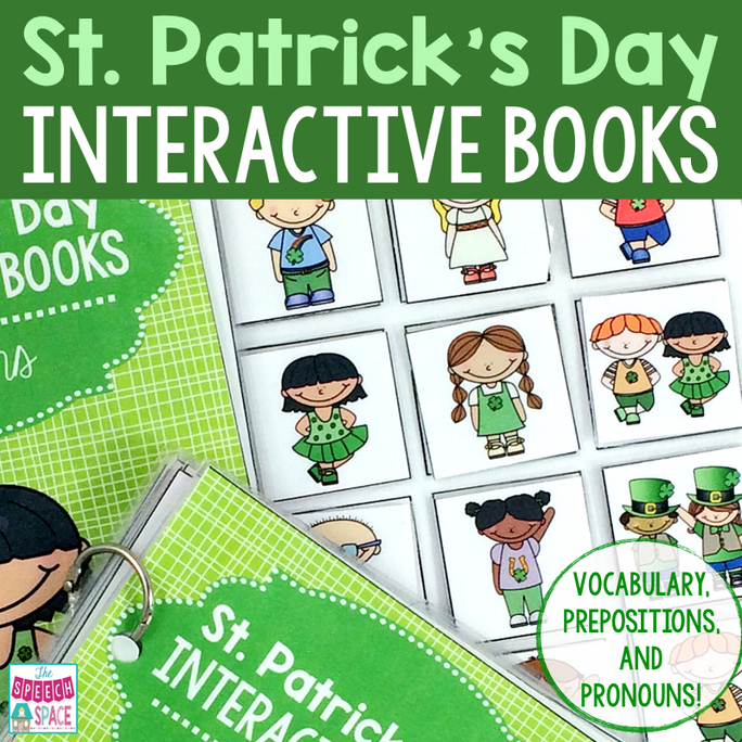 St. Patrick's Day Interactive Books