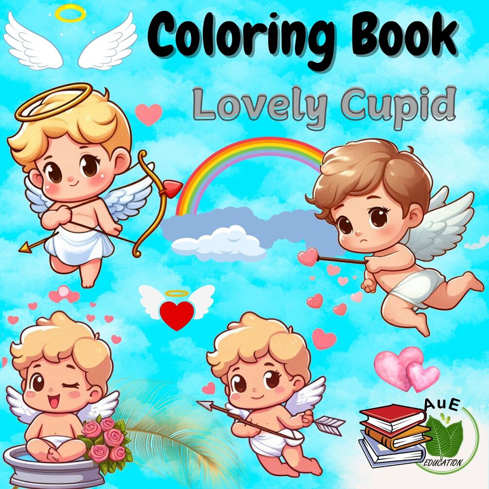 Coloring Book: Lovely Cupid