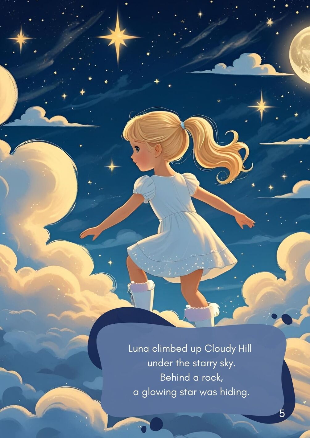 Luna and the Lost Star – A Magical Flipbook Story for Kids