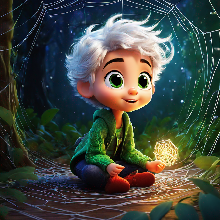The Tiny Spider's Big Adventure-kids story