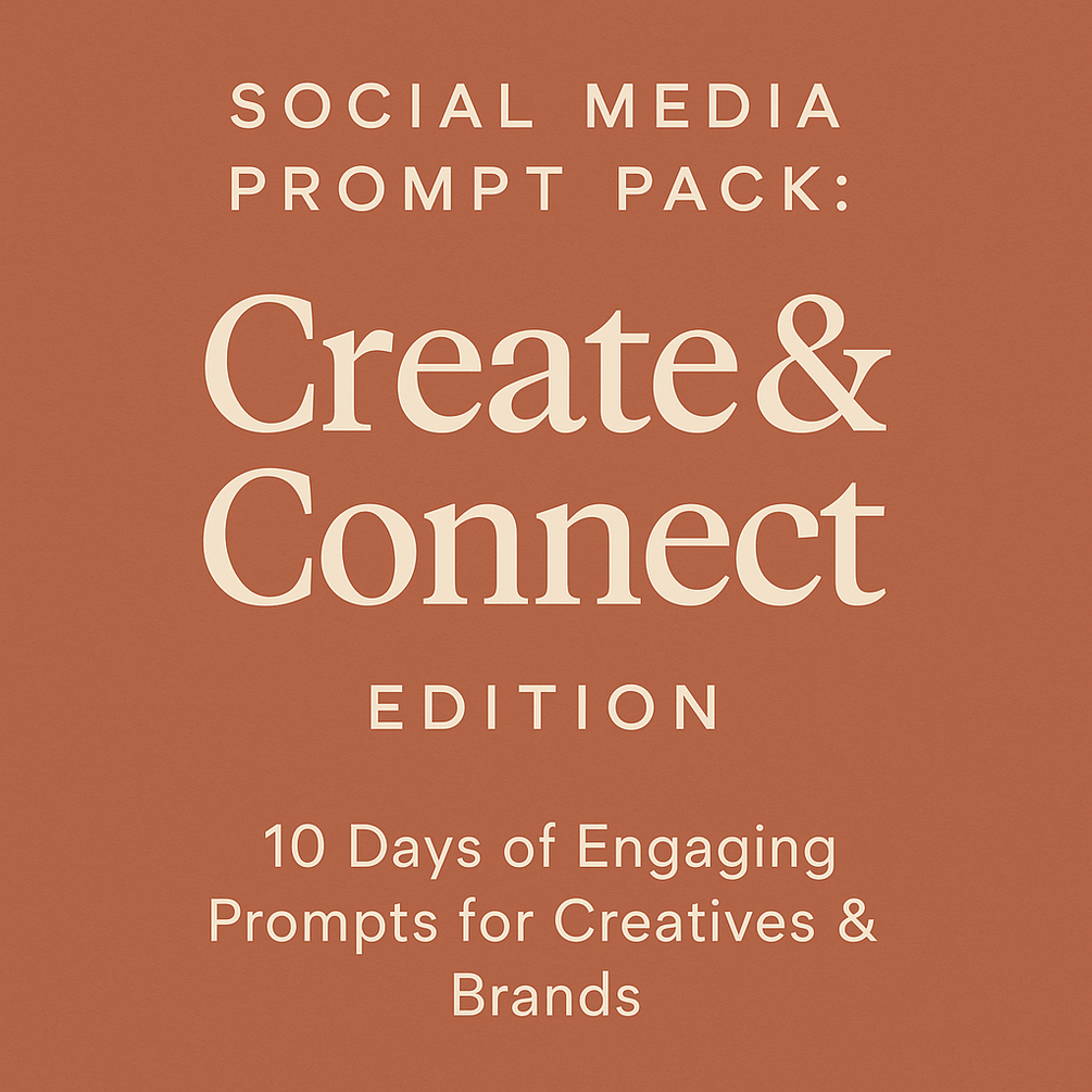 Social Media Prompt Pack Create and Connect Edition 10 Days of Engaging ...