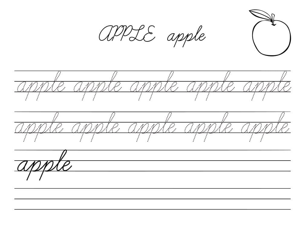Fall/Autumn Handwriting Pack - Personal and Educational Use
