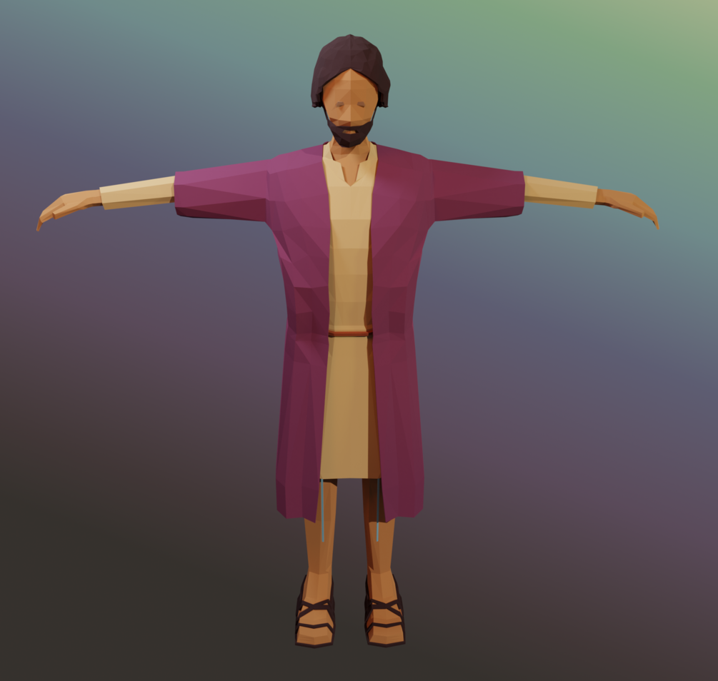 Low Poly Jesus