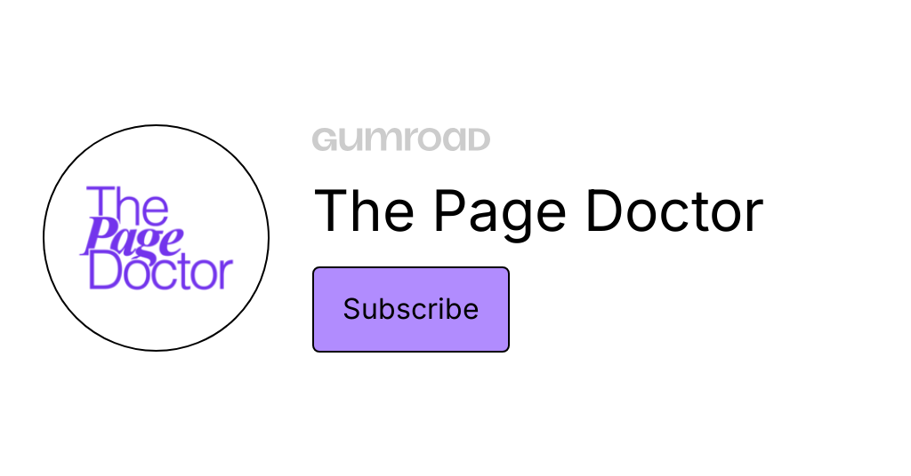 The Page Doctor