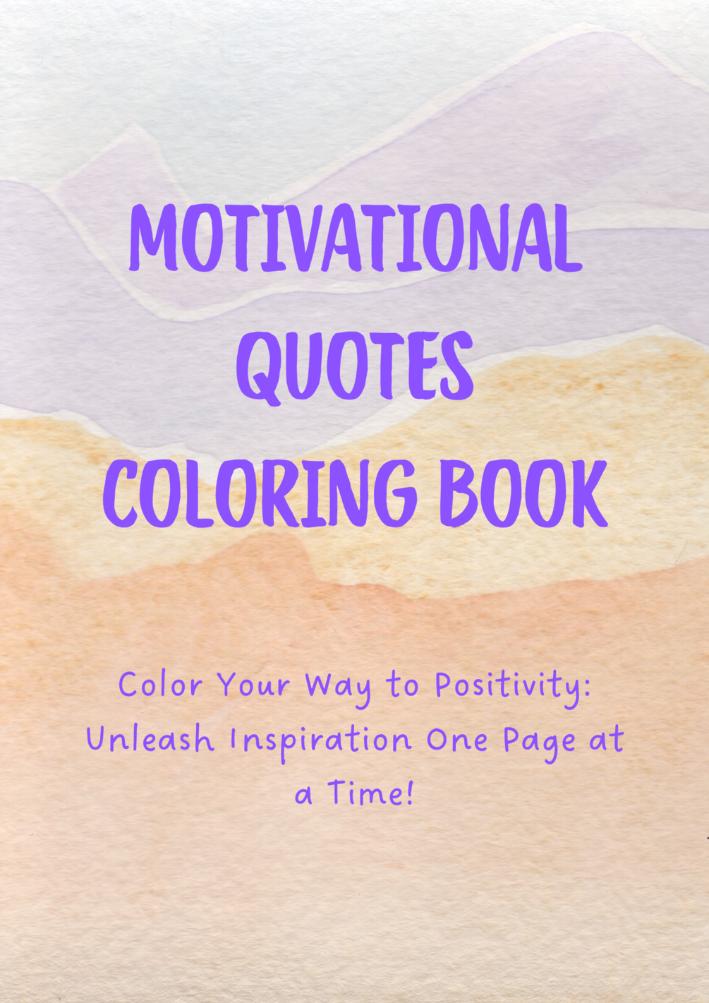 Motivational Quotes Coloring Book Pages (PDF)