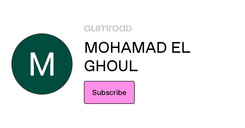 MOHAMAD EL GHOUL