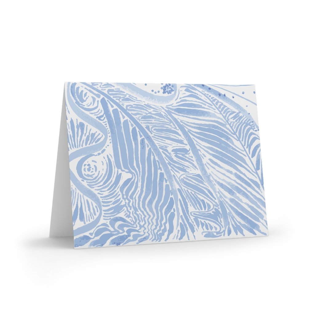 Blue Postcards (8, 16, 24 pcs)