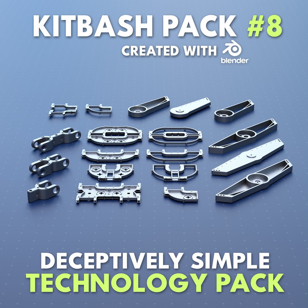 Simple Technology Kitbash #8