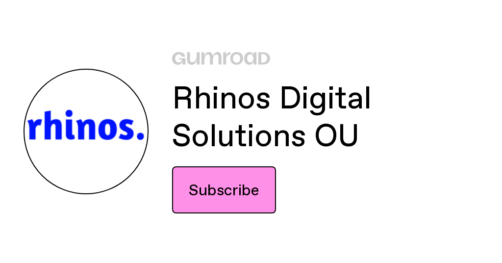 Rhinos Digital Solutions OU