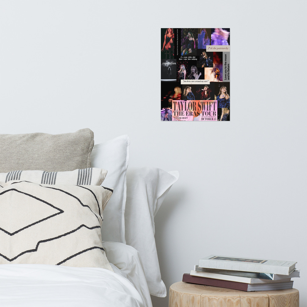 Taylor Swift Eras Tour Mood Board Poster