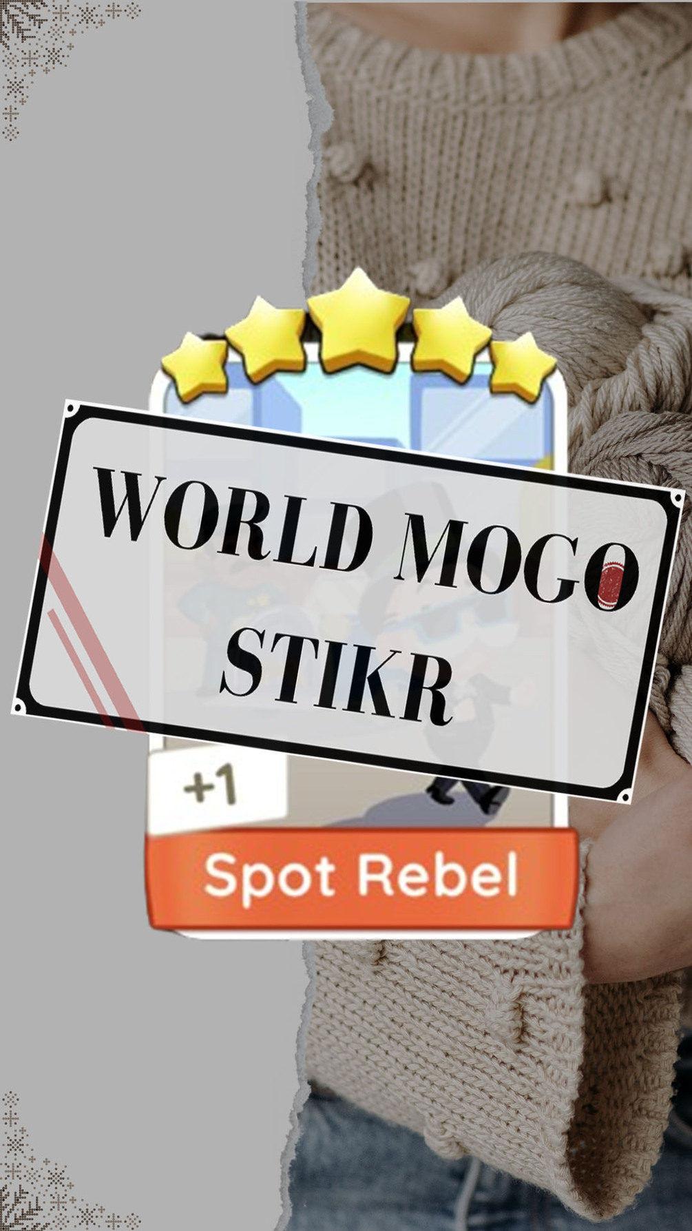 5 Star Spot Rabel - Monogo Monopoly GO! Sticker (Read Desc)