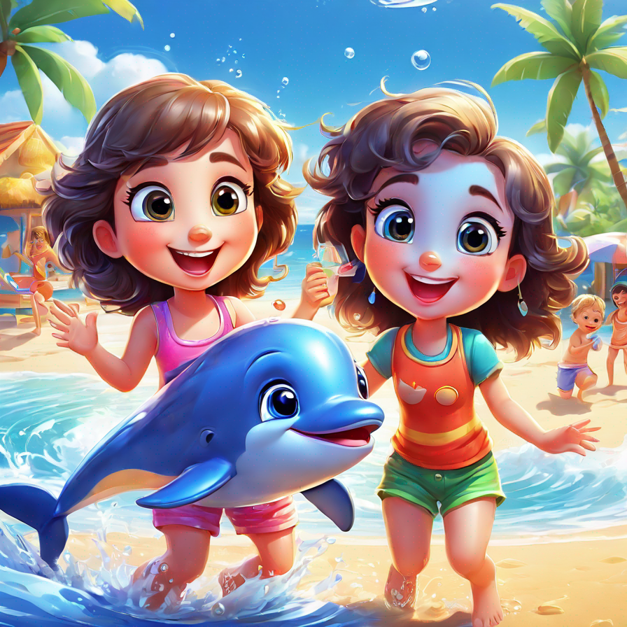 Dina, Lina, and Rex: The Tale of Friendship - story for kids