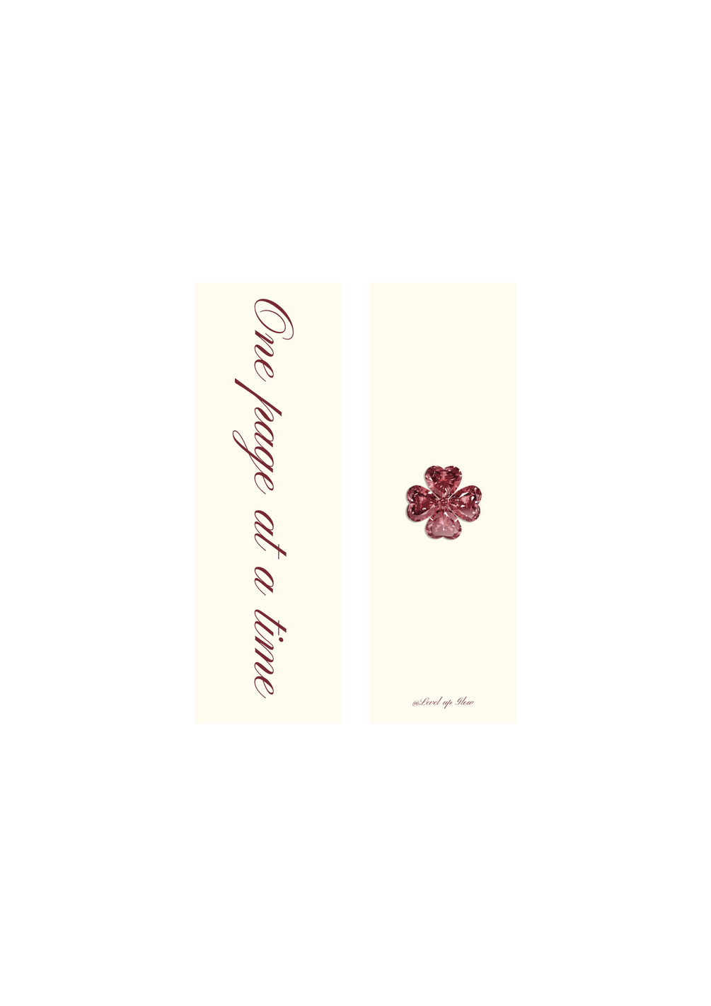 LevelUpGlow Bookmark | Freebie!
