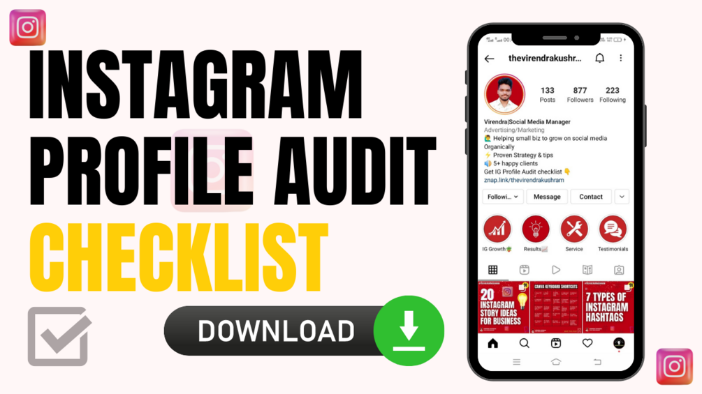 Instagram Profile Audit Checklist