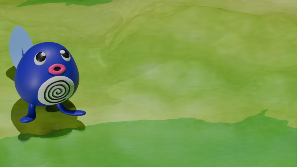 Poliwag - Pokemon - 3D model