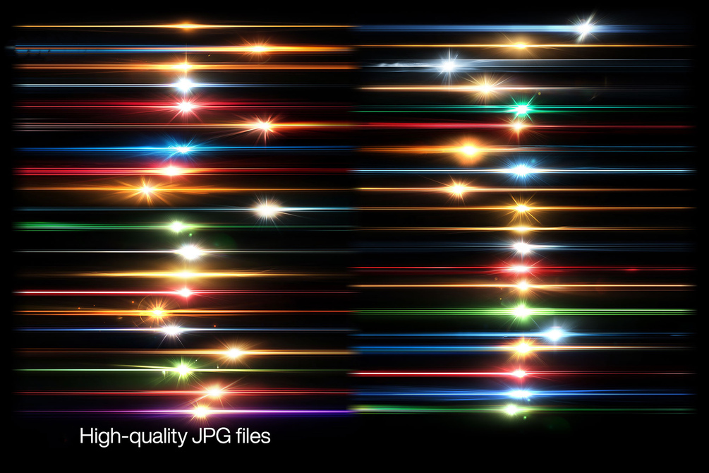 Ultimate Lens Flare Overlays – 100+ High-Resolution Effects