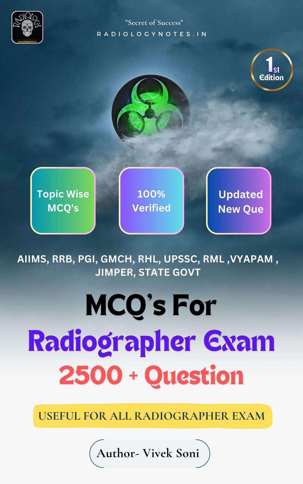 MCQs For Radiographer by Radiology Notes