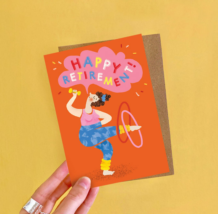 Happy Retirement Dance Card