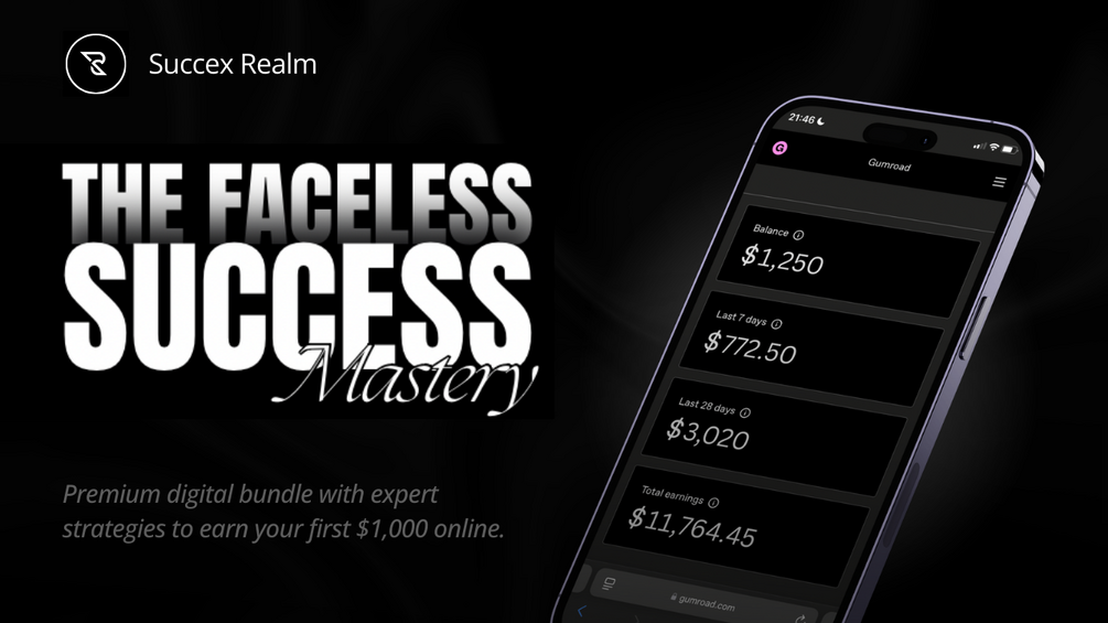 The Faceless Success Mastery ($47)